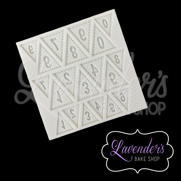 Bunting Letters And Numbers – Lavender's Bake Shop