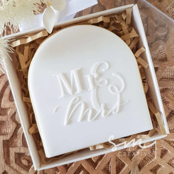 MR & MRS - Sarah Maddison Cookie Stamp – Lavender's Bake Shop