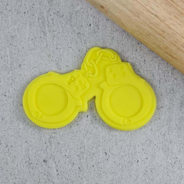 "HANDCUFF CUTTER AND DEBOSSER 121" Custom Cookie Cutters – Lavender's ...