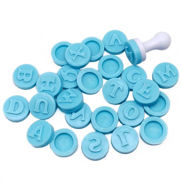 Alphabet & Numbers EMBOSSERS – Lavender's Bake Shop