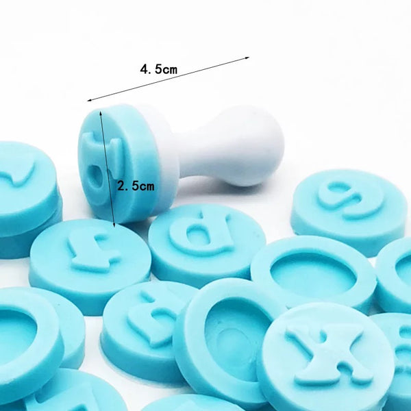 Alphabet & Numbers EMBOSSERS – Lavender's Bake Shop