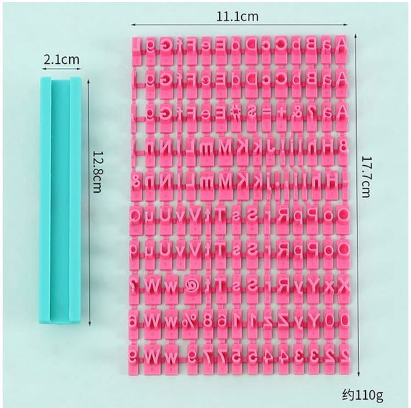 Small Fun Font Letter Stamp – Lavender's Bake Shop