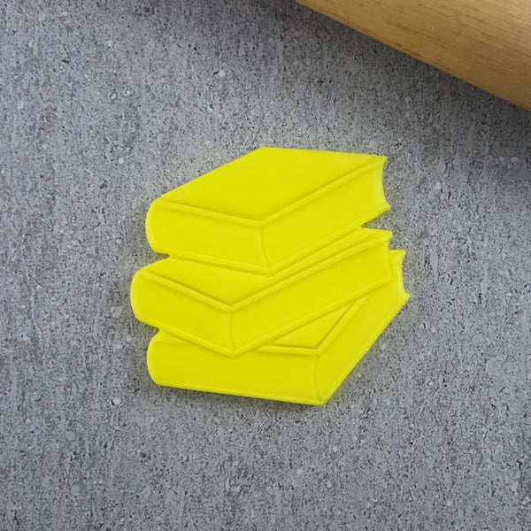 "STACK OF BOOKS 281" Custom Cookie Cutters – Lavender's Bake Shop