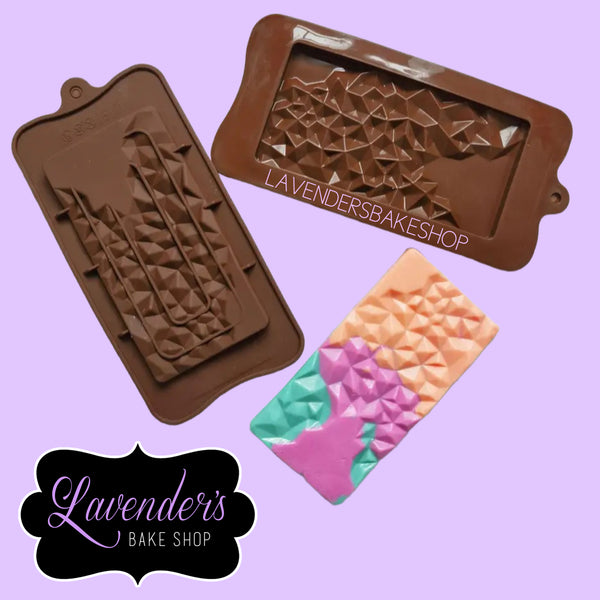 GEOMETRIC Chocolate Bar – Lavender's Bake Shop
