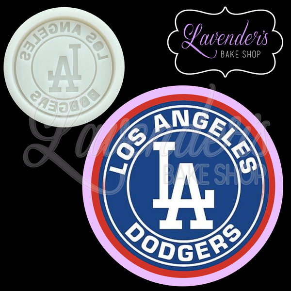 LA Dodgers Round Topper – Lavender's Bake Shop