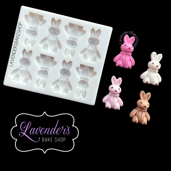Stitched Bunny MULTI – Lavender's Bake Shop